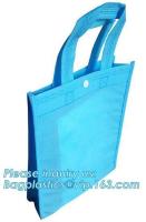 China Custom Non Woven Bag with Printed Logo 80gsm PP Handle Bags for Promotional Gift Shopping Tote for sale