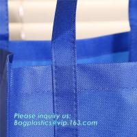 China Custom Laminated PP Non Woven Tote Bag 80gsm Durable Promotional Shopping Bag for sale