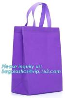 China Custom Laminated PP Non Woven Tote Bag 80gsm Durable Promotional Shopping Bag for sale