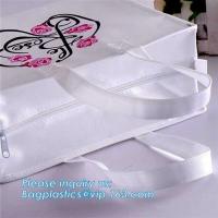 China Recycled Laminated PP Non Woven Tote Bag with Custom Logo Eco Friendly 80gsm for sale