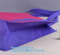 China Custom Printed Recycled Non Woven Grocery Bag 80gsm PP Eco Friendly Promotional Tote for sale