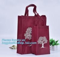China 100% Biodegradable Non Woven Shopping Bag Eco Friendly Recyclable Grocery Bag 80gsm PP for sale