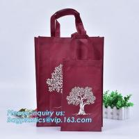 China 100% Biodegradable Non Woven Shopping Bag Eco Friendly Recyclable Grocery Bag 80gsm PP for sale