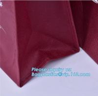 China 100% Biodegradable Non Woven Shopping Bag Eco Friendly Recyclable Grocery Bag 80gsm PP for sale