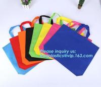 China Custom Non Woven Shopping Bag 80gsm PP Fabric Eco Friendly Tote Bag with Logo for sale