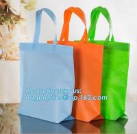 China Custom Non Woven Shopping Bag 80gsm PP Fabric Eco Friendly Tote Bag with Logo for sale