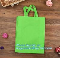China Custom Non Woven Promotional Tote Bag 80gsm PP Eco Friendly Shopping Bag for sale