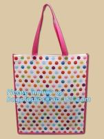 China Foldable Non Woven Shopping Bag 80gsm PP Eco Friendly Reusable Tote with Handles for sale