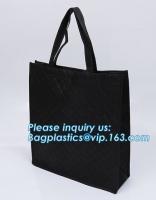 China Custom Printed Non Woven Tote Bag 80gsm PP Fabric Shopping Bag with Laser Design for sale