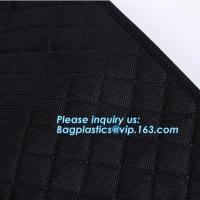 China Custom Printed Non Woven Tote Bag 80gsm PP Fabric Shopping Bag with Laser Design for sale