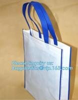 China Custom Printed PP Non Woven Grocery Bag 80gsm Recyclable Shopping Bag with Folding Design for sale