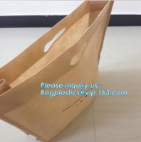 China PP Non Woven Shopping Bag with D Cut Handle Heat Seal Eco Friendly 80gsm for sale