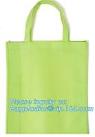 China PP Non Woven Shopping Bag with D Cut Handle Heat Seal Eco Friendly 80gsm for sale