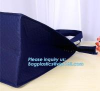 China Machine Made Heat Seal Eco Friendly Non Woven Bag 80gsm PP Gift Tote for sale