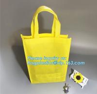 China Custom Printed Non Woven Bags 80gsm PP Fabric for Supermarket Shopping Tote Bags for sale