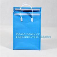 China Custom Printed PP Laminated Non Woven Bag 80gsm Heat Seal Promotional Tote for sale