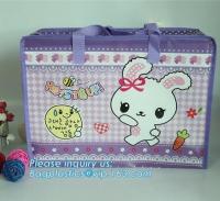 China 80gsm Non Woven PP Promotional Tote Bag 43x42x38cm Eco Friendly Shopping Bag for sale