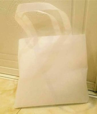 China Custom Clear Window Laminated Non Woven Bag 80gsm PP Eco Friendly Tote for sale