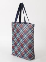 China Wholesale White Non Woven Tote Bag 80gsm Waterproof Duffel with Zipper Pouch Folding Design for sale