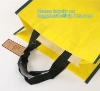 China Wholesale Custom Logo Non Woven Tote Shopping Bag 80gsm PP Recyclable Eco Friendly for sale