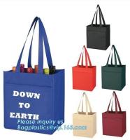China 80gsm Non Woven PP Eco Friendly Shopping Bags 100% Virgin Material Custom Size for sale