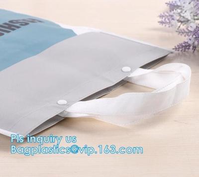 China Custom Printed Recycled Non Woven Shopping Bag 80gsm PP Fabric Promotional Tote with Laminated Finish for sale