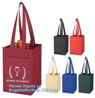 China Eco Friendly Non Woven Tote Bag with Zipper 80gsm PP Promotional Shopping Bag for sale
