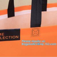 China Custom Printed Non Woven Tote Bag 80gsm PP Eco Friendly Shopping Bag for Promotions for sale