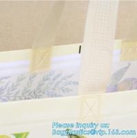 China Custom Reusable Non Woven Bag 80gsm Eco Friendly Promotional Tote with Laminated Finish for sale