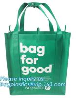 China Wholesale White Non Woven Tote Bag 80gsm Foldable Shopping Bag Eco Friendly for sale