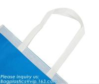 China Custom Eco Friendly Non Woven Shopping Bags 80gsm Reusable Printable Handled Tote Bags for sale