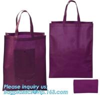 China Customizable Waterproof PP Non Woven Bag 80gsm Lamination Promotional Tote for sale