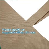 China Custom Non Woven Promotional Bags Eco Friendly Tote Bags 80gsm 38x42cm for sale