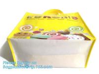 China Custom Eco Friendly Non Woven Tote Bag 80gsm Shopping Bag with Logo for sale