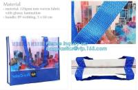 China Promotional Reusable D-Cut Non Woven Bag Laminated PP Eco Tote 80gsm for sale