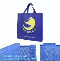 China Promotional Reusable D-Cut Non Woven Bag Laminated PP Eco Tote 80gsm for sale