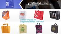 China Custom Logo Printed Non Woven Fabric Tote Shopping Bag Eco Friendly Promotional Reusable 38x42cm for sale