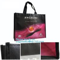 China Custom PP Non Woven Shopping Bag 80gsm Foldable Recycle Eco Friendly Tote Bag for sale