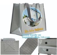 China Custom Promotional Non Woven Tote Bag 80gsm PP Eco Friendly Shopping Bag for sale
