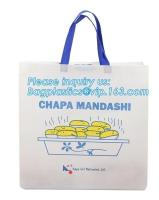 China Custom Ultrasonic Non Woven Bag with CMYK Print Laminated Handles 80gsm PP Promotional Tote for sale