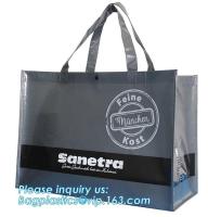 China Custom Printed PP Laminated Non Woven Bag 80gsm Reusable Shopping Tote for sale