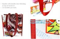 China Custom Non Woven Tote Bag Foldable Shopping Bag with Printing 80gsm 38x42cm for sale