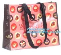 China Custom Logo Eco Friendly Non Woven Bag 80gsm PP Fabric Promotional Tote Bag for sale