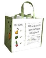 China Custom Non Woven Tote Bag 80gsm PP Heat Seal Eco Friendly Shopping Bag for sale