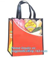 China PP Non Woven Promotional Bag Foldable into Wallet 80gsm for Shopping for sale