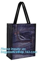 China PP Laminated Non Woven Shopping Bag 80gsm Eco Friendly Reusable Tote for sale