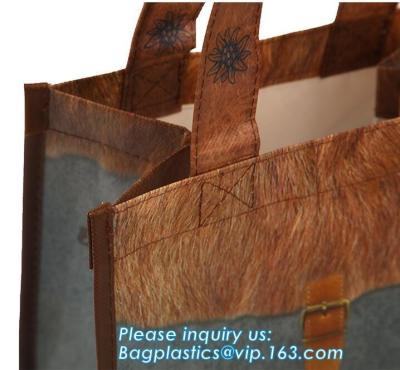 China Wholesale Custom Foldable PP Non Woven Shopping Bag 80gsm Recyclable Promotional Tote for sale