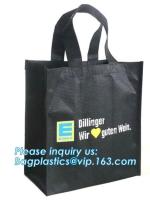 China Custom Eco Friendly Non Woven Tote Bag 80gsm PP Fabric Reusable Shopping Bag for sale