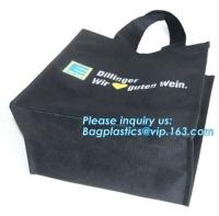 China Custom Eco Friendly Non Woven Tote Bag 80gsm PP Fabric Reusable Shopping Bag for sale