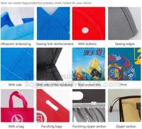 China Wholesale Polypropylene Non Woven Bag 80gsm Open Top Tote Bag for Shopping for sale